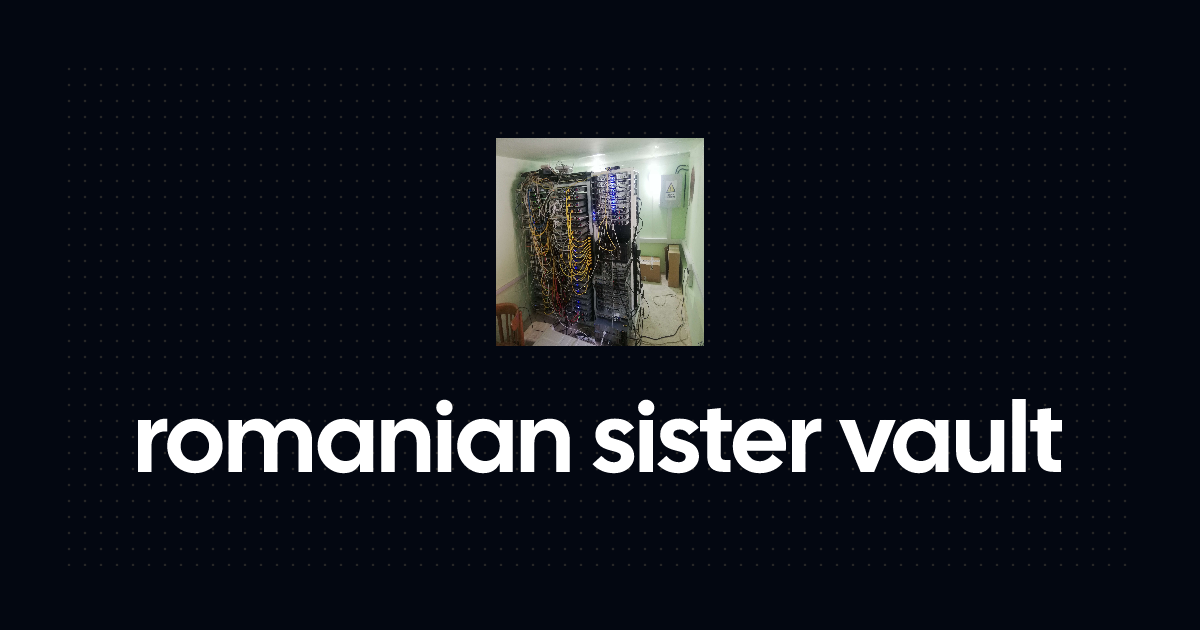 romanian sister vault